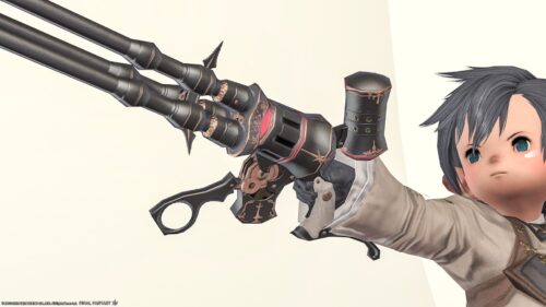 A steampunk Gatling gun “Armageddon” with detailed design | 【FF14 Blog ...