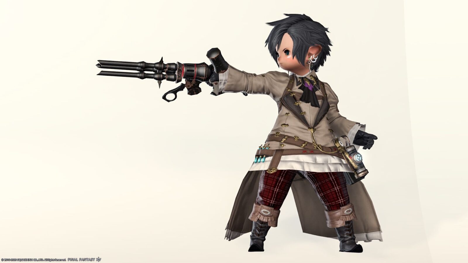 A steampunk Gatling gun “Armageddon” with detailed design | 【FF14 Blog ...