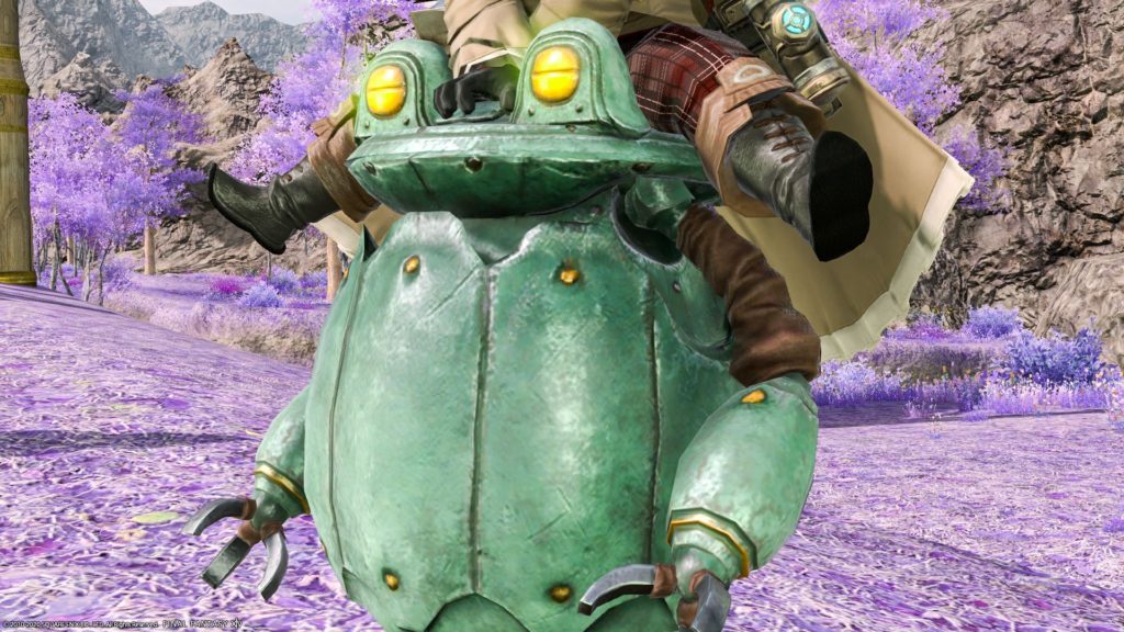 A little cute frog Robo mount “Ironfrog Mover” | Norirow Note Eorzean ...