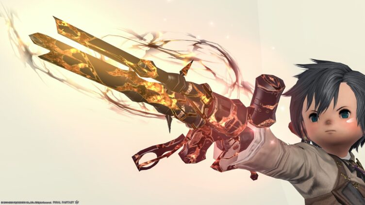 Glowing Gatling Gun Anima Weapon “Hyperconductive Armageddon” | 【FF14 ...