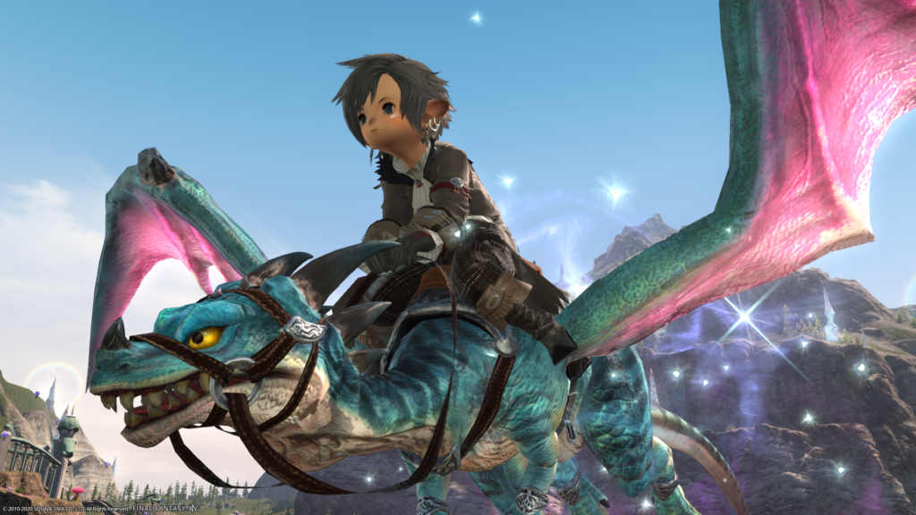 The Dancing Plague (Extreme) Titania Dragon Mount “Fae Gwiber” | 【FF14 ...