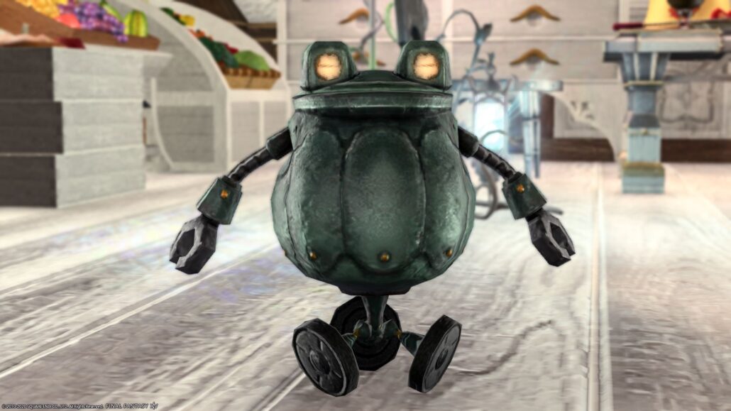 Cute frog Robo minion “Ironfrog Ambler” | Norirow Note Eorzean ...