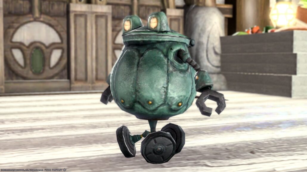 Cute frog Robo minion “Ironfrog Ambler” | Norirow Note Eorzean ...