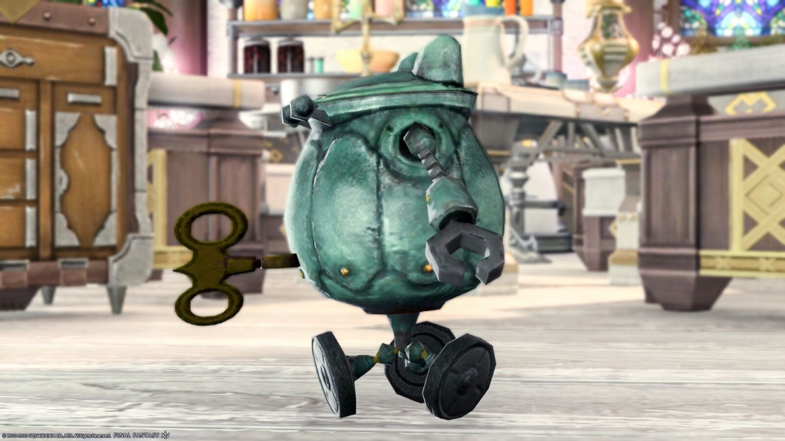 Cute frog Robo minion “Ironfrog Ambler” | Norirow Note エオルゼア戦記 in FF14