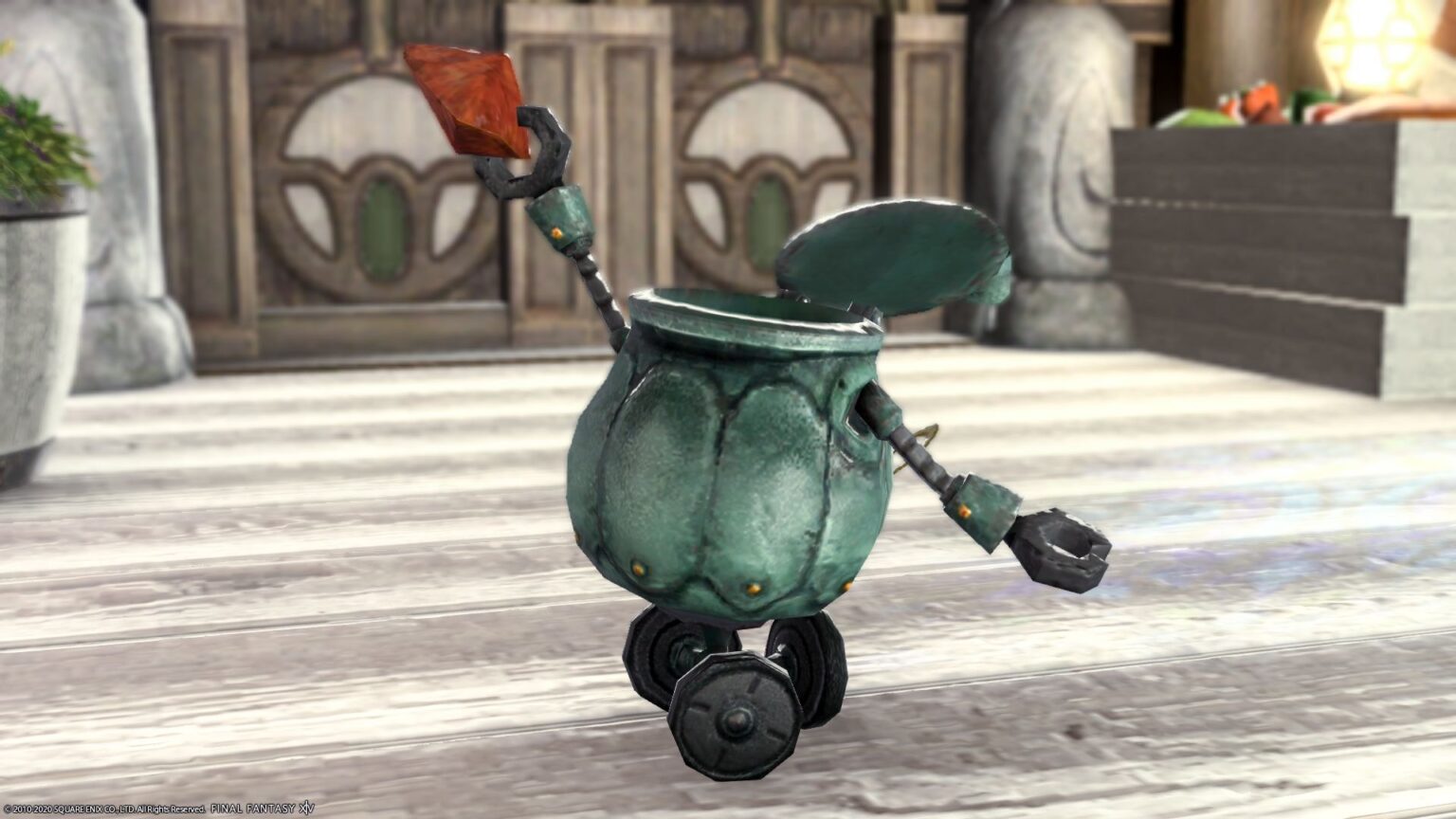 Cute frog Robo minion “Ironfrog Ambler” | 【FF14 Blog】Norirow Note