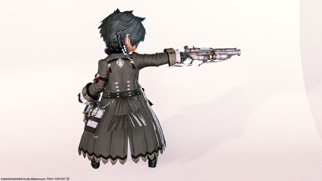 Classical x high-tech machinist gun Resistance Weapon（RW）First form ...