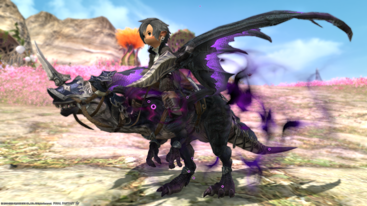 Armored dragon mount “Shadow Gwiber” available in The Minstrel’s Ballad ...