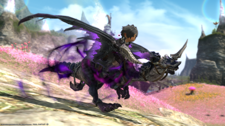 Armored dragon mount “Shadow Gwiber” available in The Minstrel’s Ballad ...