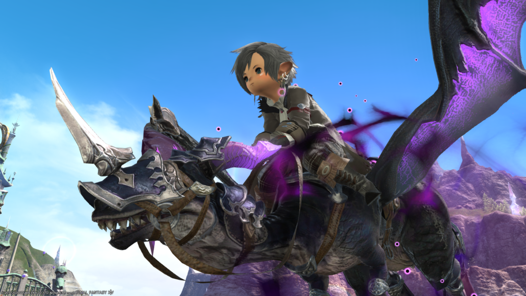 Armored dragon mount “Shadow Gwiber” available in The Minstrel’s Ballad ...