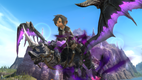 Armored dragon mount “Shadow Gwiber” available in The Minstrel’s Ballad ...