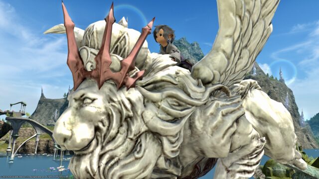 Stone statue lion? Shadowbringers mob hunt mount “Forgiven Reticence ...