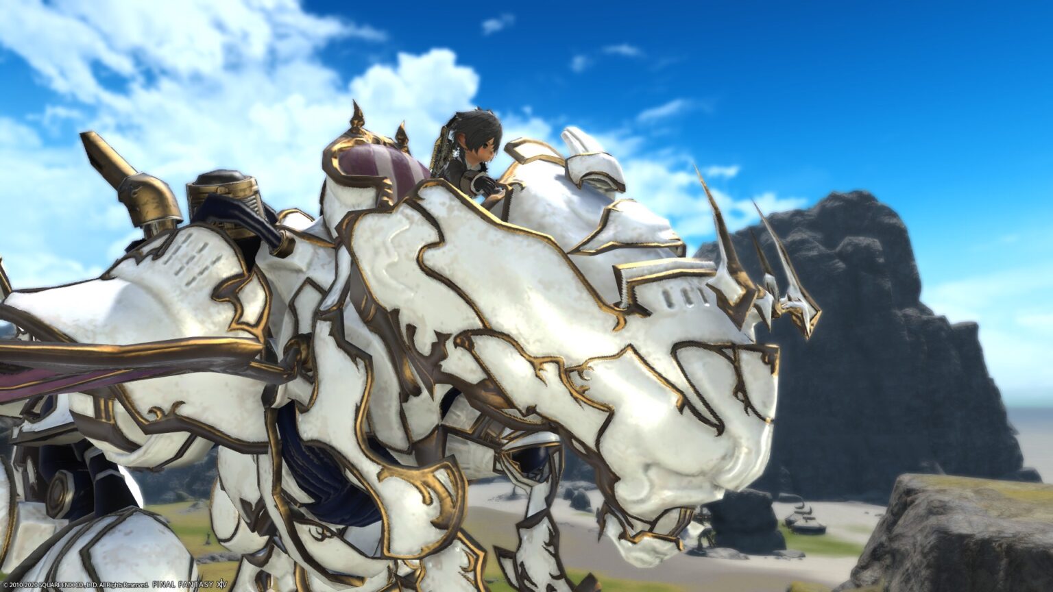 Livia sas Junius’s exclusive Magitek Armor “White Devil” | 【FF14 ...