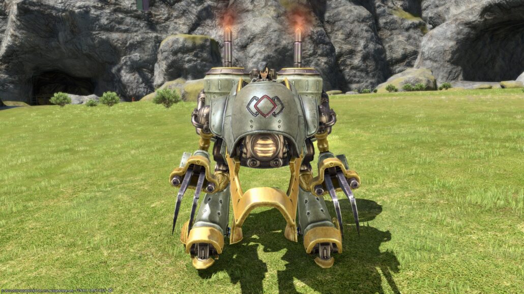 “Magitek Predator” This is a robot mount that is perfect for mecha ...