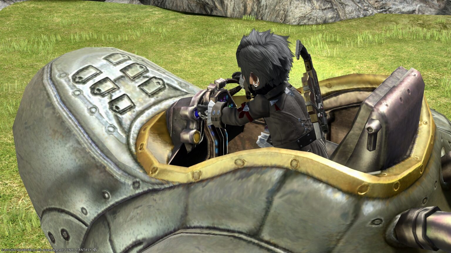 “Magitek Predator” This is a robot mount that is perfect for mecha ...