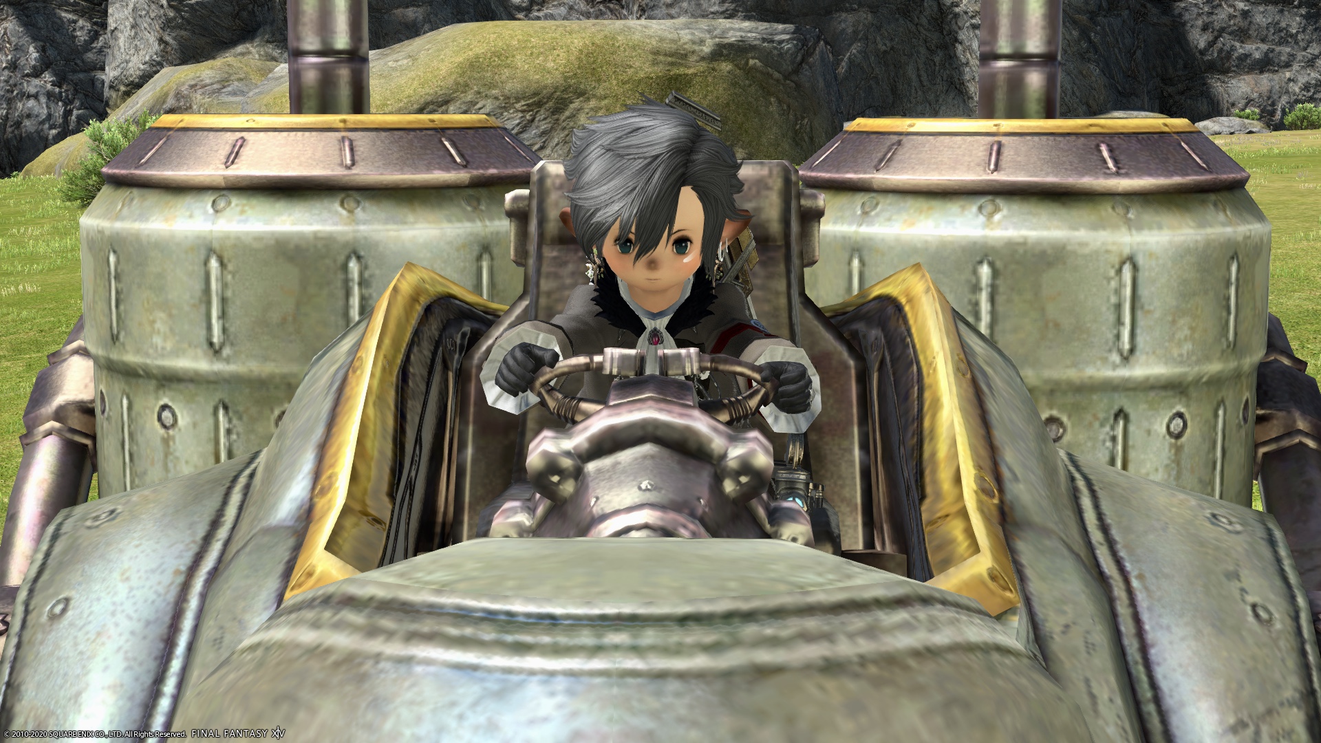 “Magitek Predator” This is a robot mount that is perfect for mecha ...