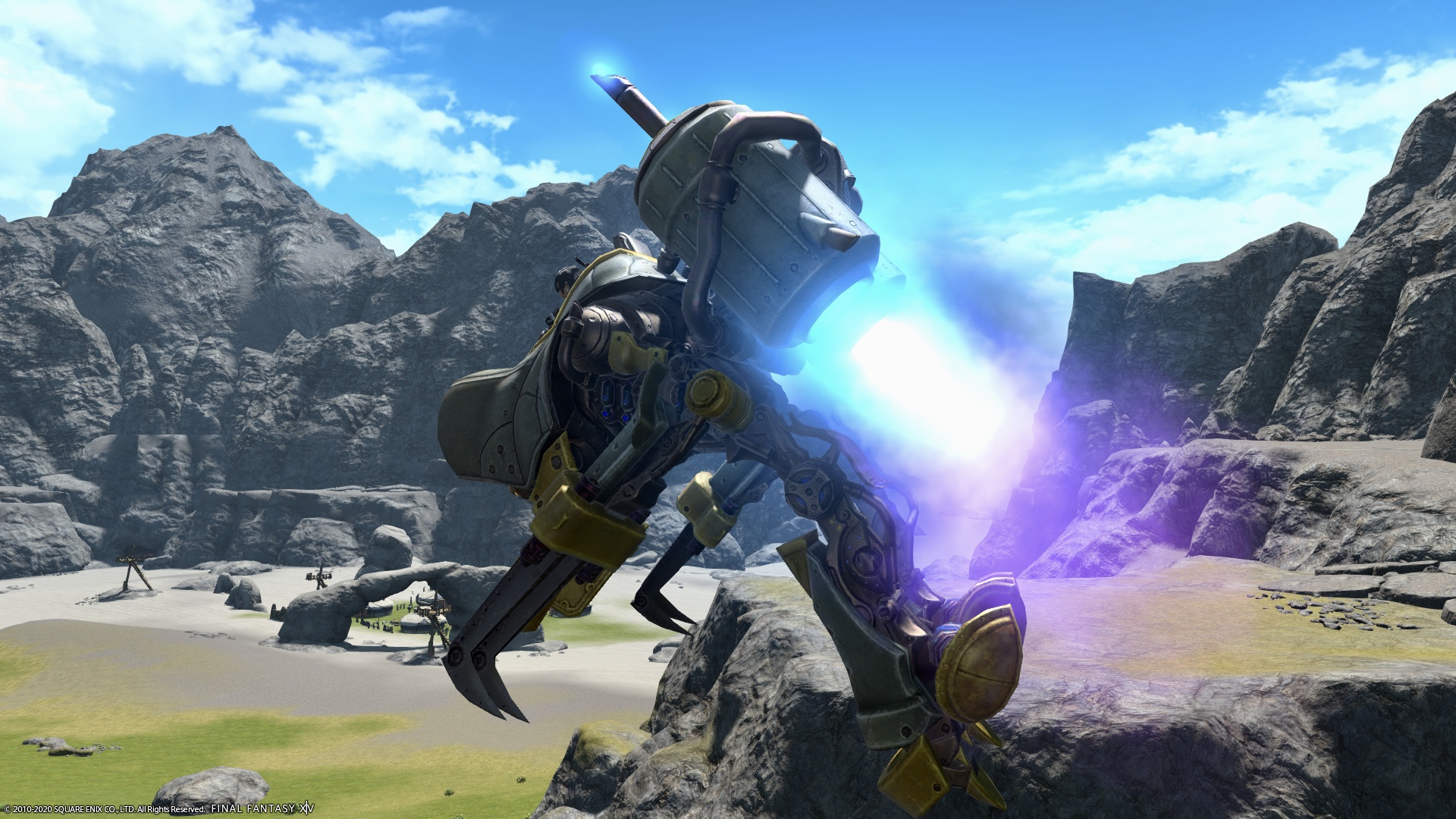 “Magitek Predator” This is a robot mount that is perfect for mecha ...