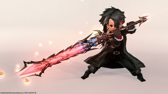 Dark knight’s super-large sword, AF4 weapon “Weathered Shadowbringer” that symbolizes the ...