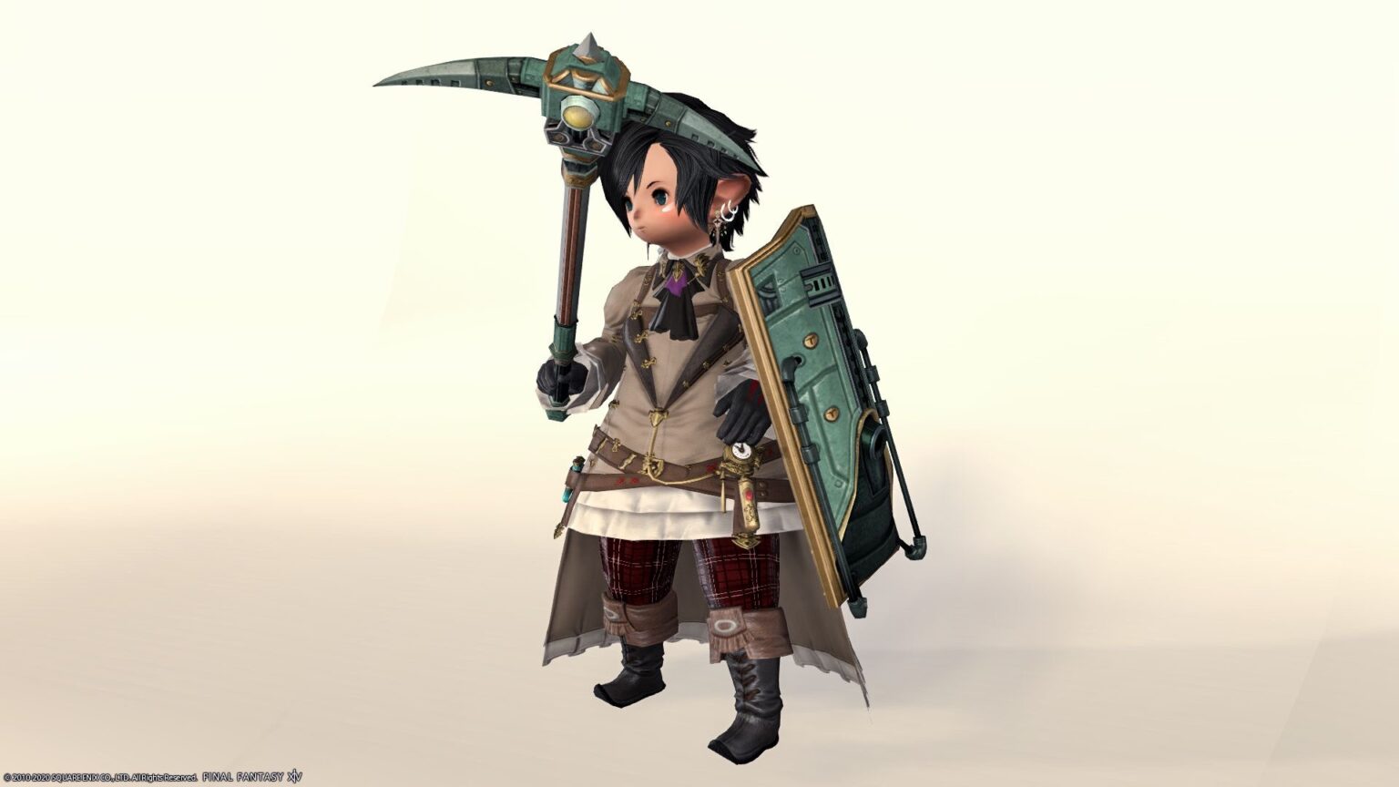 Pickel Paladin Equipment “Dwarven Mythril Pikenstock & Shield ...