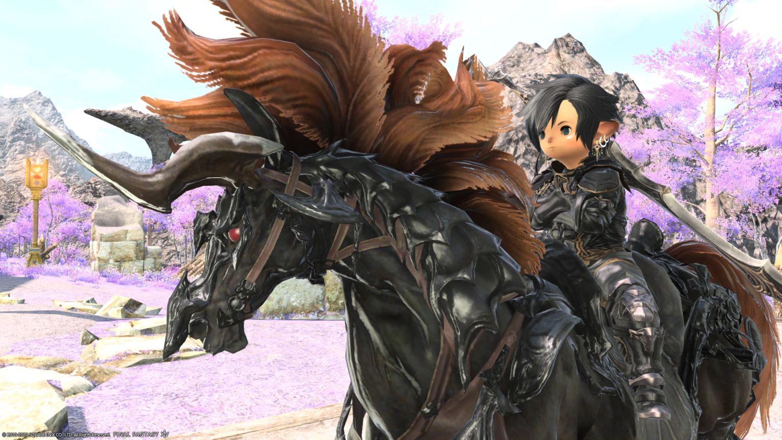 Odin’s horse mount “Sleipnir” & Odin Cosplay | 【FF14】Norirow Note ...