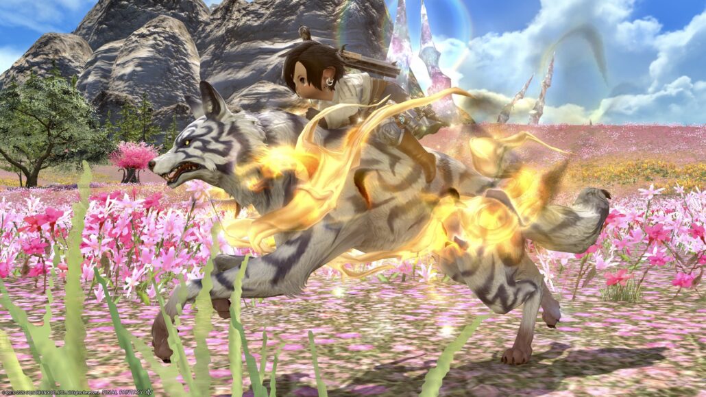 Yellow Flame Dog God, The Jade Stoa (Extreme) Mount “Auspicious Kamuy ...