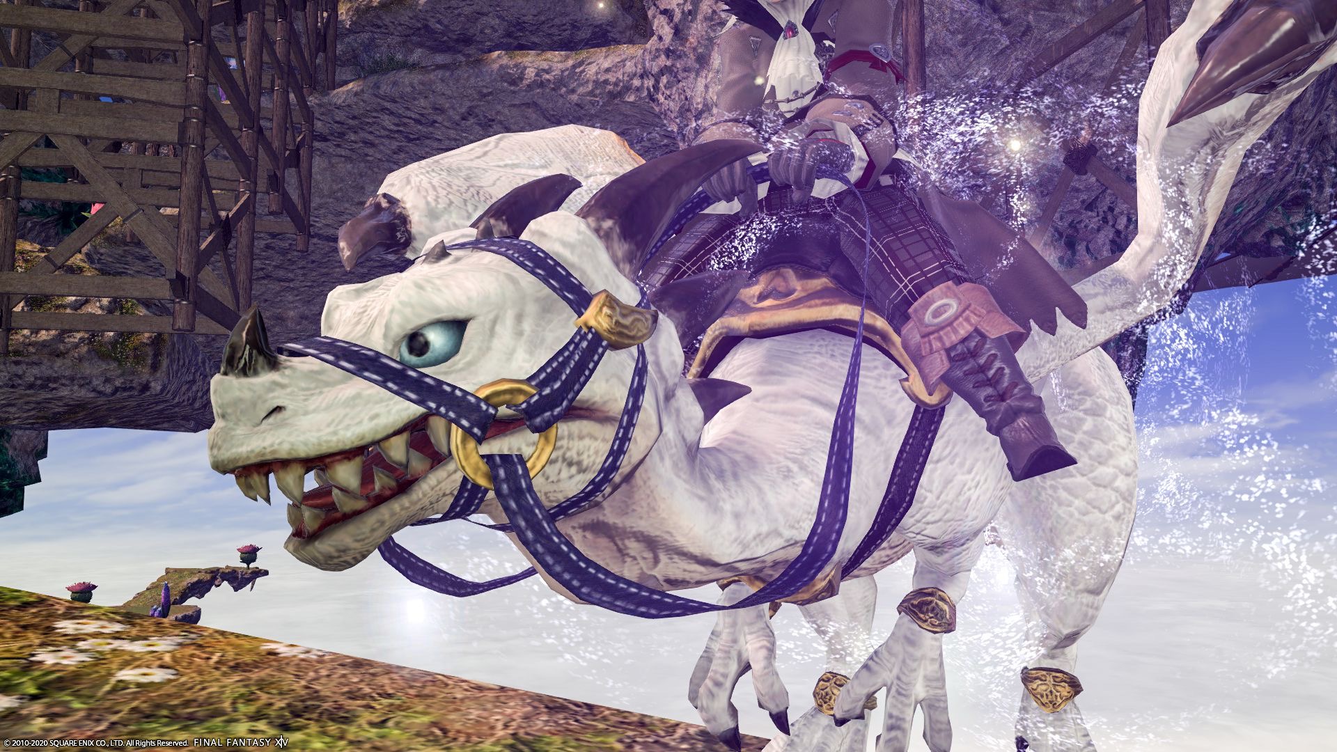 “Innocent Gwiber” White Dragon Mount-The Crown of the Immaculate ...