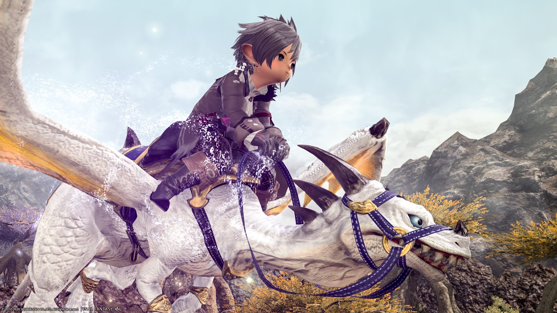 “Innocent Gwiber” White Dragon Mount-The Crown of the Immaculate ...