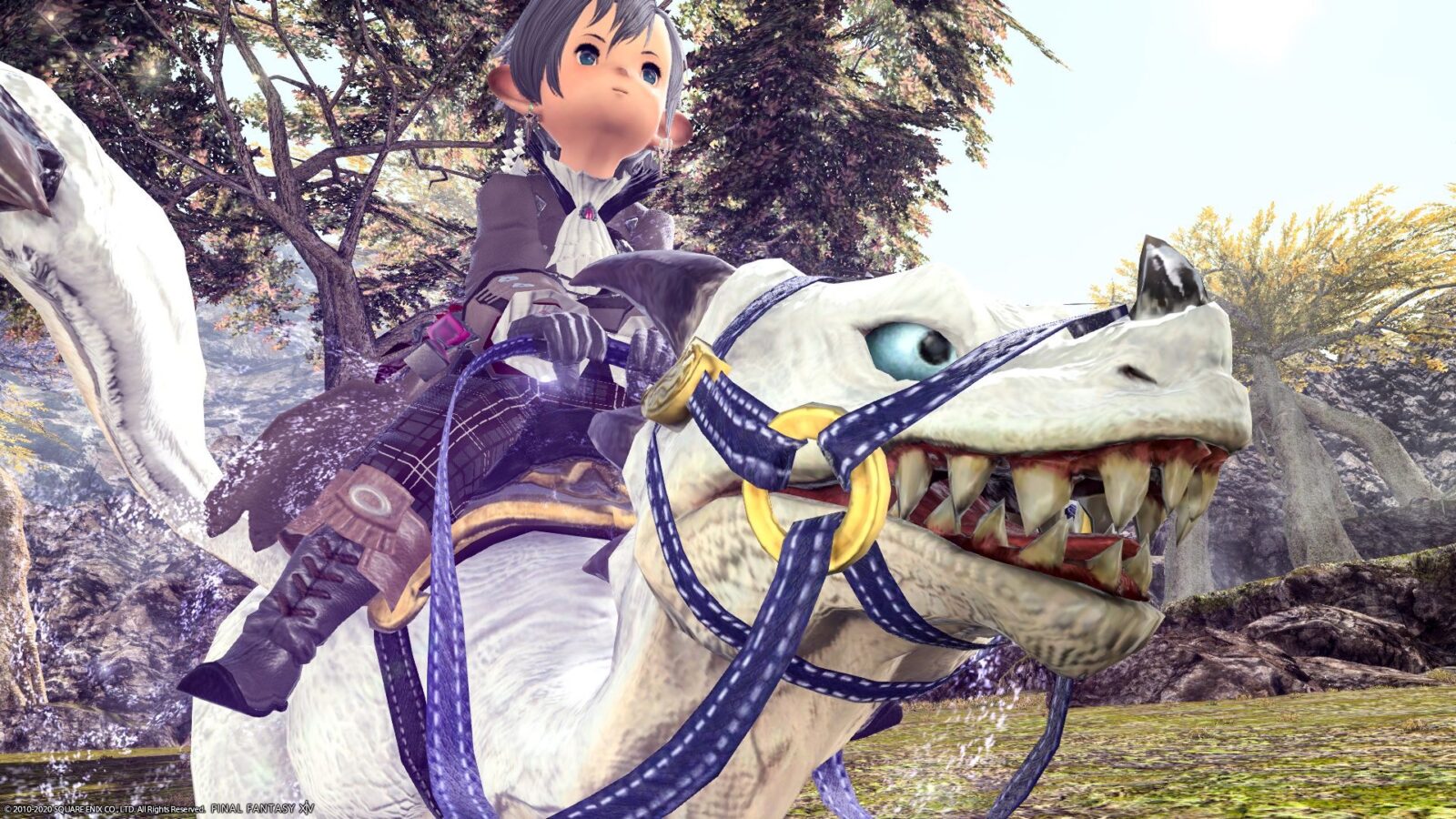 “Innocent Gwiber” White Dragon Mount-The Crown of the Immaculate ...