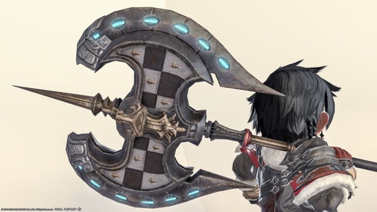 Warrior Resistance Weapon (RW) Second Form, Shining Round Moon Axe ...