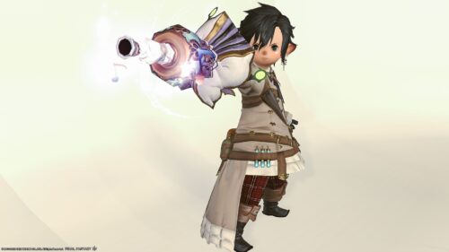 A cute fairy accordion gun “Menacing Moggle Mog Gun” | 【FF14 Blog ...