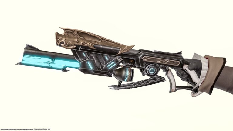 Machinist’s gun “Deathlocke Lux” which is the final type of anima ...