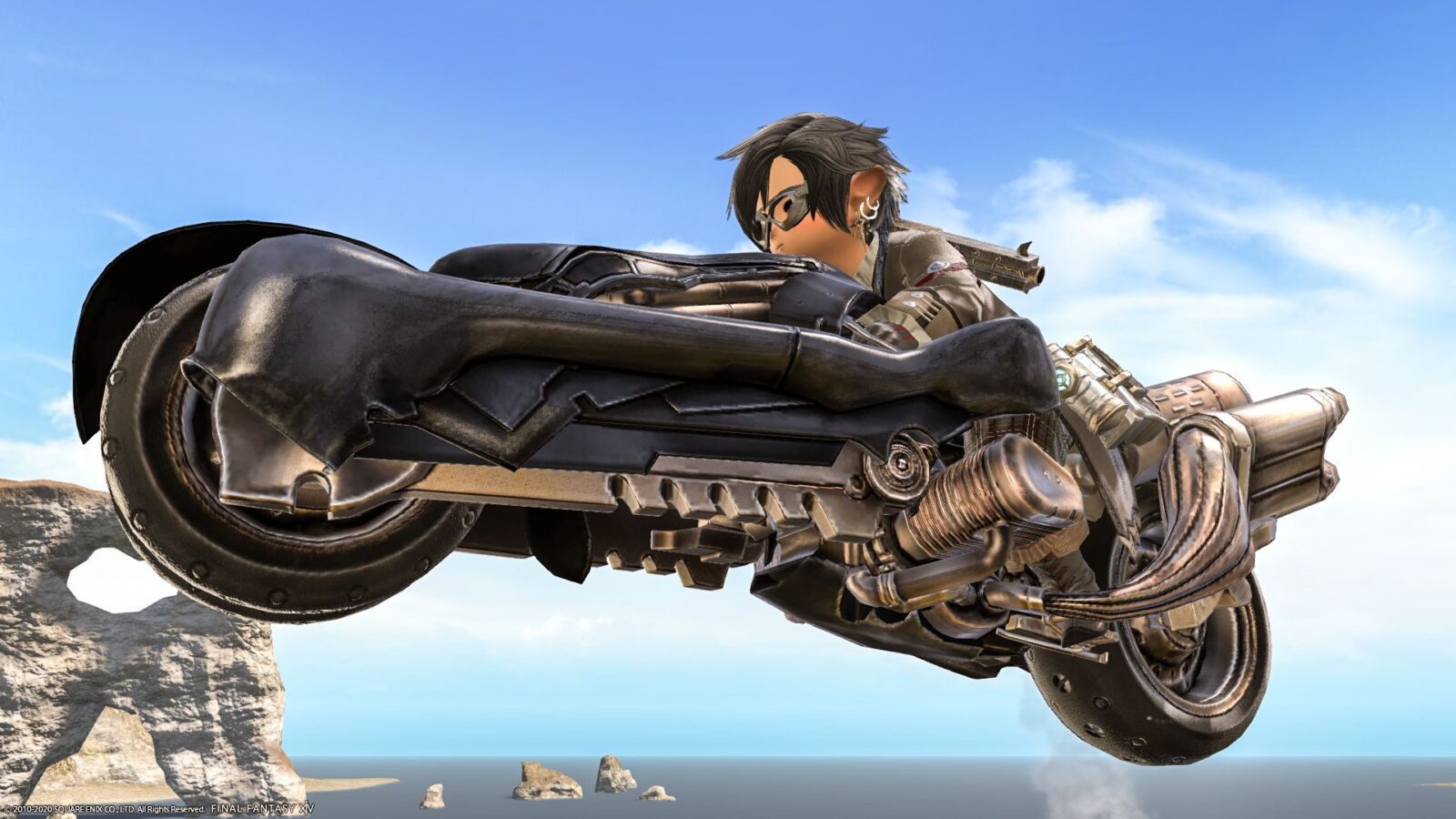 “SDS Fenrir” Fast-moving FF7 Cloud bike | Norirow Note Eorzean ...