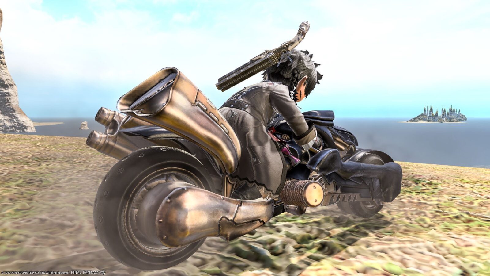 “SDS Fenrir” Fast-moving FF7 Cloud bike | Norirow Note エオルゼア戦記 in FF14