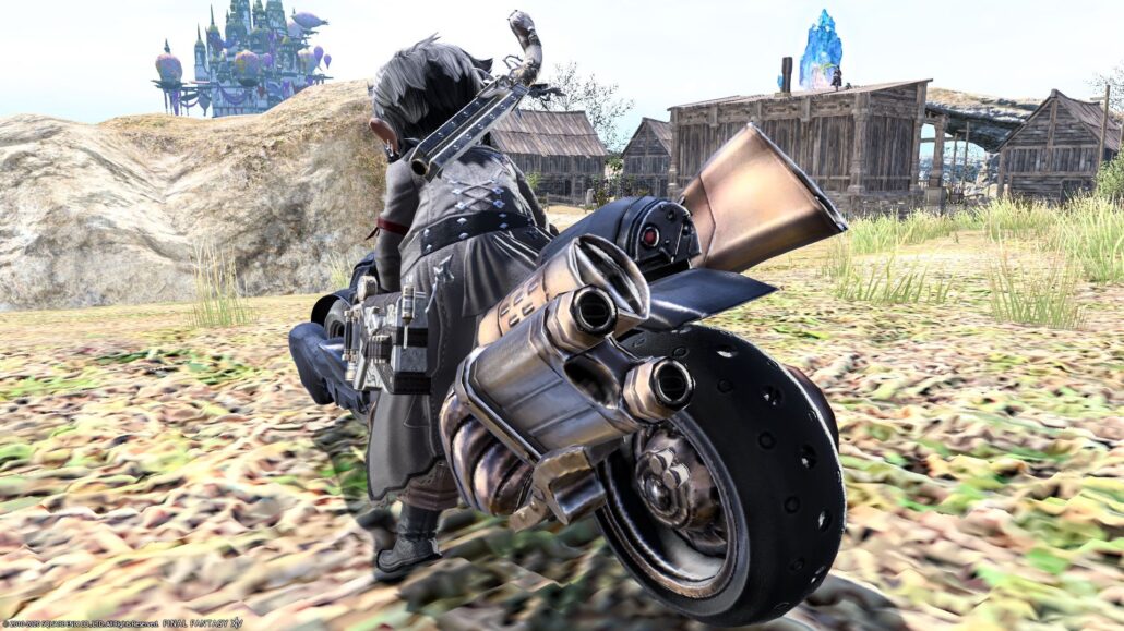 “SDS Fenrir” Fast-moving FF7 Cloud bike | Norirow Note in FF14