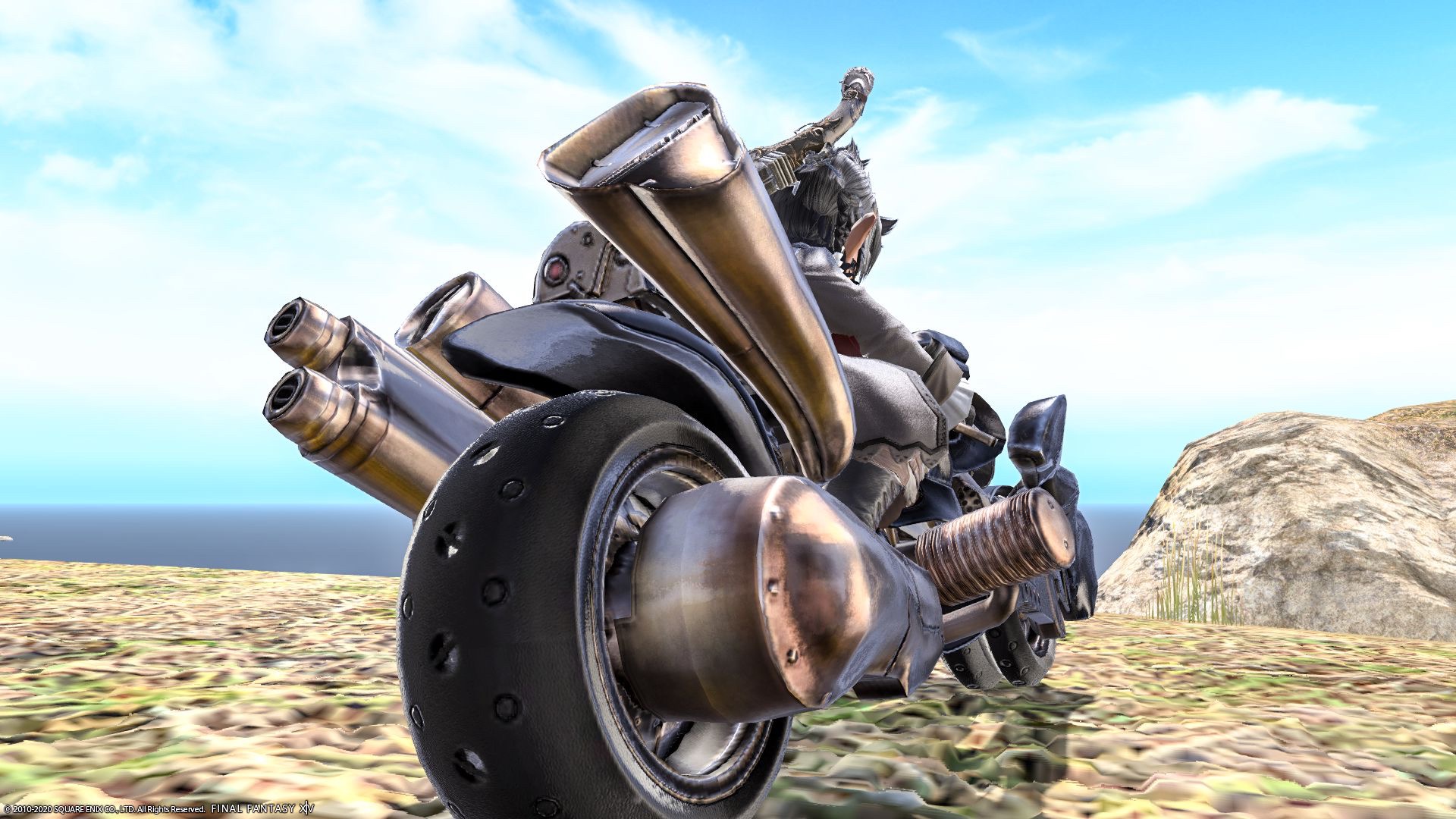 “SDS Fenrir” Fast-moving FF7 Cloud bike | 【FF14】Norirow Note ~エオルゼアのもう一 ...