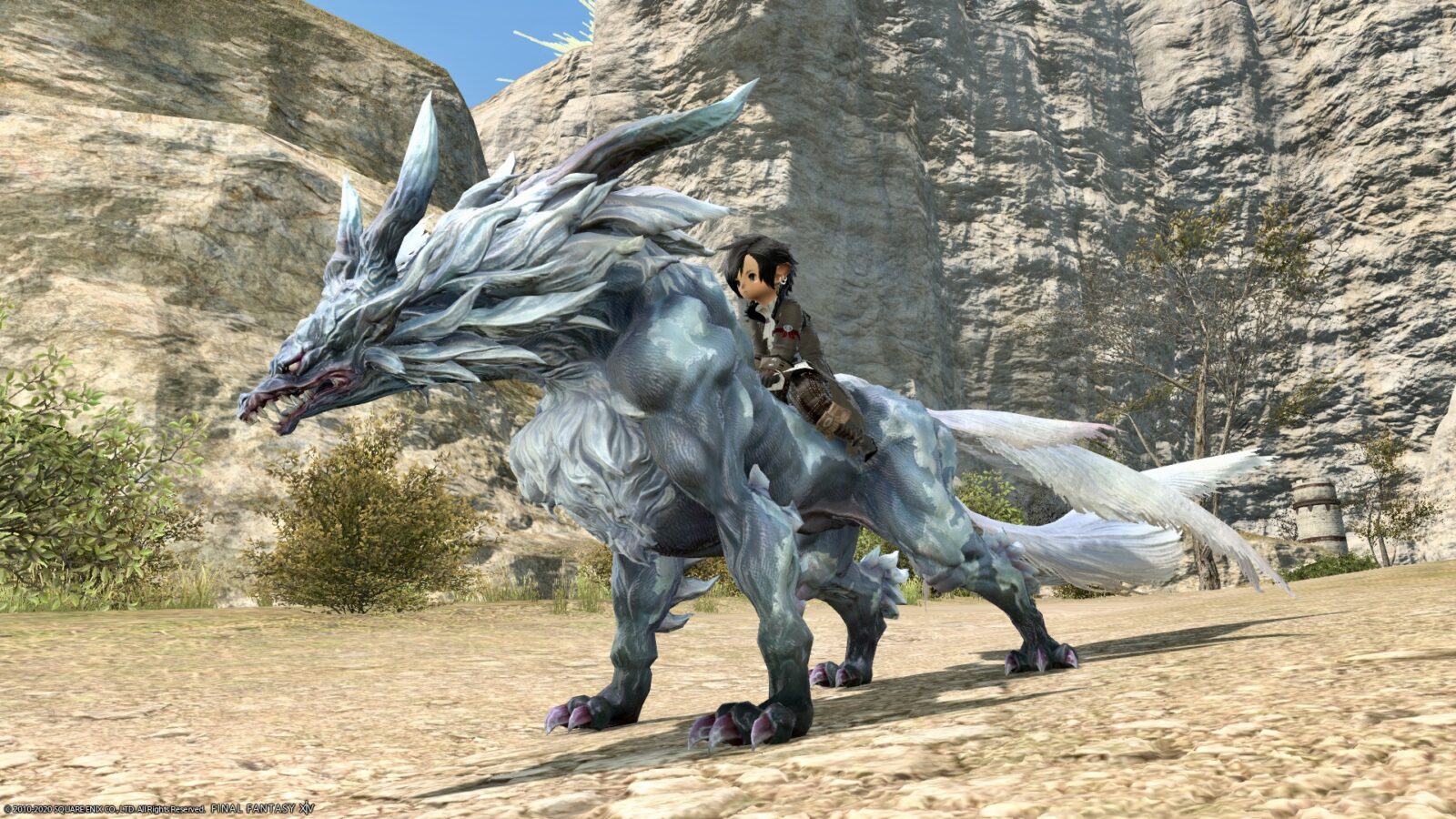 Gold Saucer Mount · Legendary Ice Beast · Moon Wolf “Fenrir” | Norirow ...