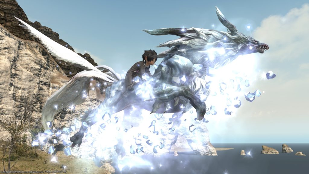 ゴールドソーサーマウント・伝説の氷の幻獣・月狼『フェンリル』 | 【FF14 Blog】Norirow Note