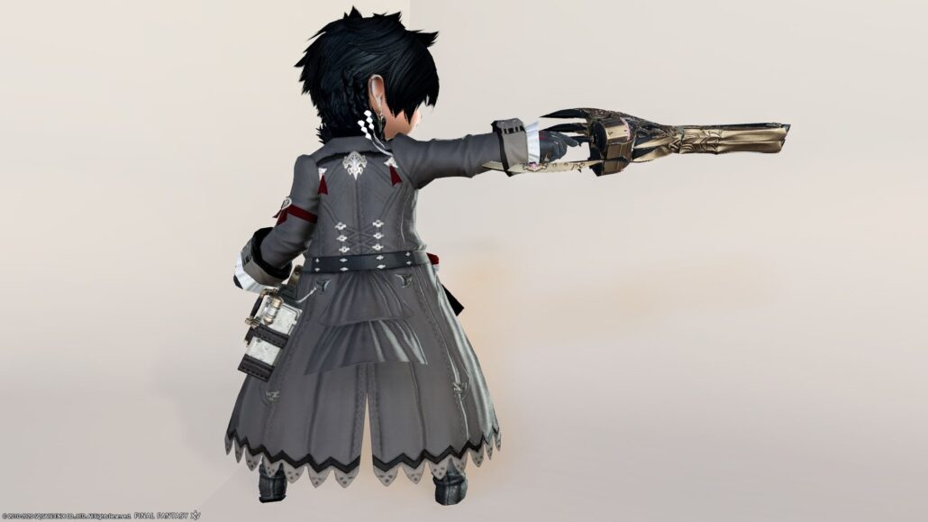 A futuristic design anima weapon Machinist gun “Flame of the Dynast ...