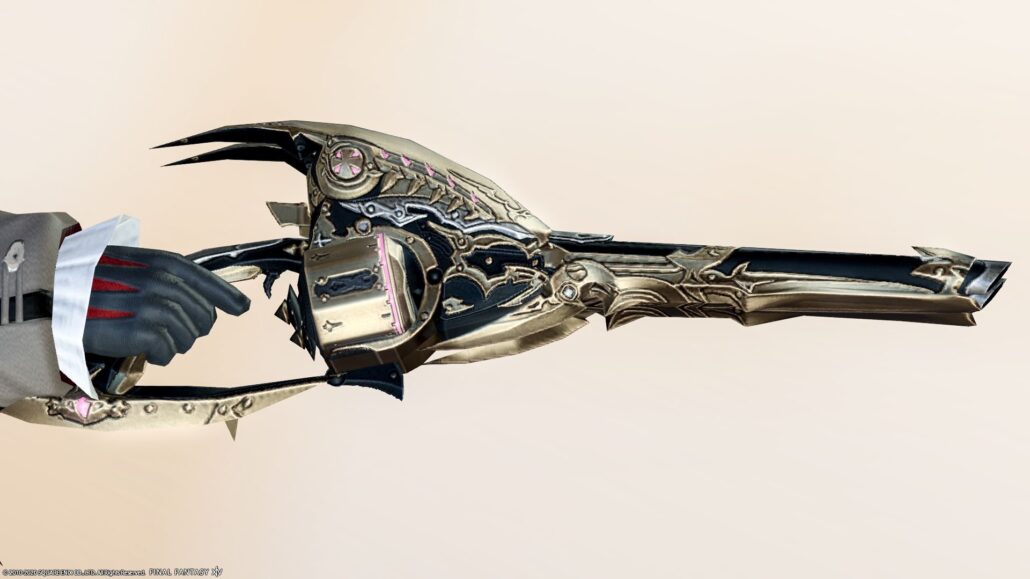 A futuristic design anima weapon Machinist gun “Flame of the Dynast ...