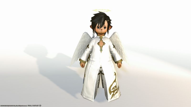 [Glamours] A set of “Angelic Attire” equipment with distinctive wings ...
