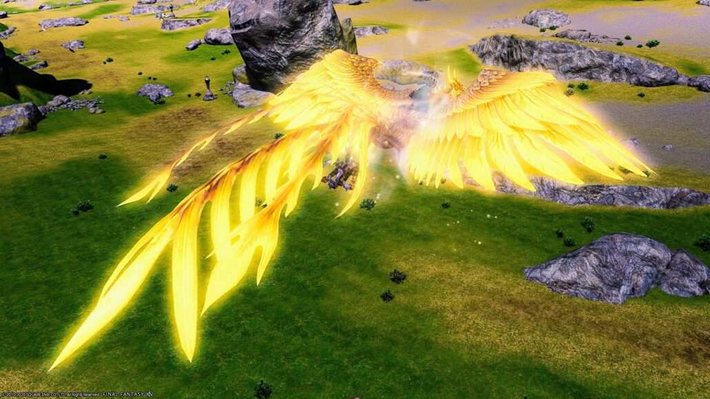 Heavensward’s Extreme Barbarian “Bird” Complete Mount・Golden Phoenix ...