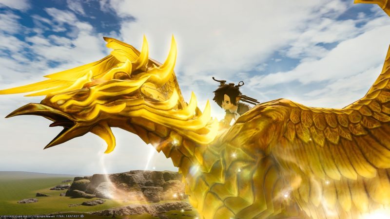 Heavensward’s Extreme Barbarian “Bird” Complete Mount・Golden Phoenix ...