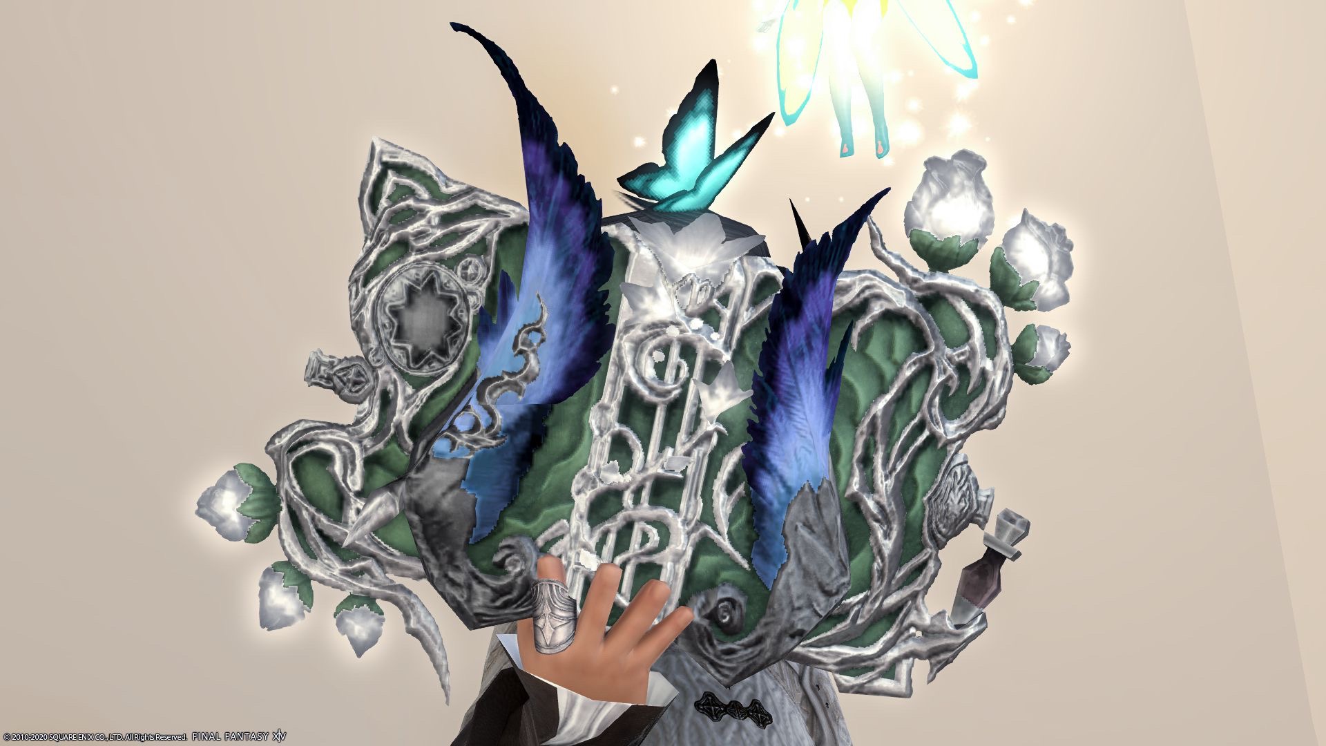 Stainable “magic book of butterflies” (Scholar’s Arm) “Fae Codex ...