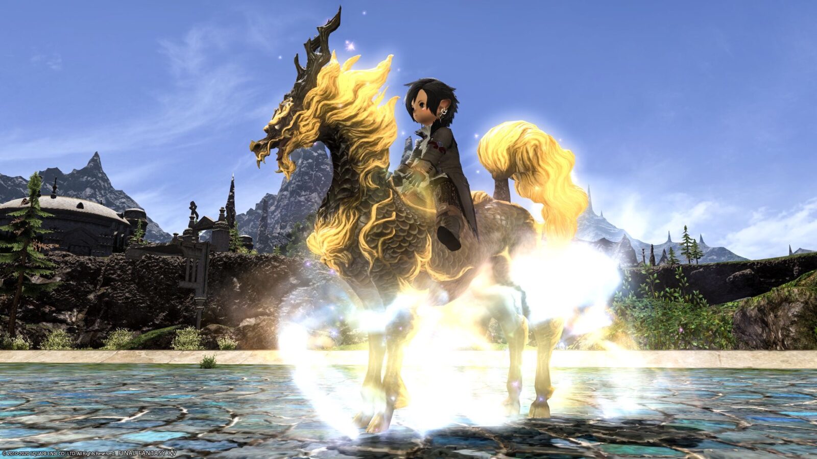 “Kirin” is a mount that you can get after completing “A Realm Reborn ...