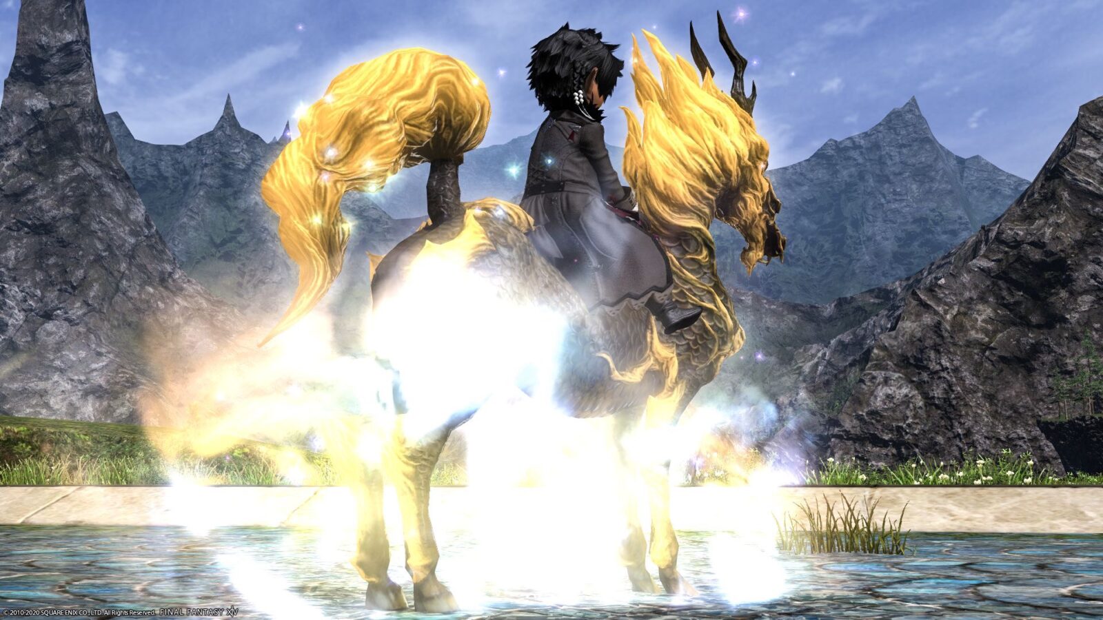 “Kirin” is a mount that you can get after completing “A Realm Reborn ...