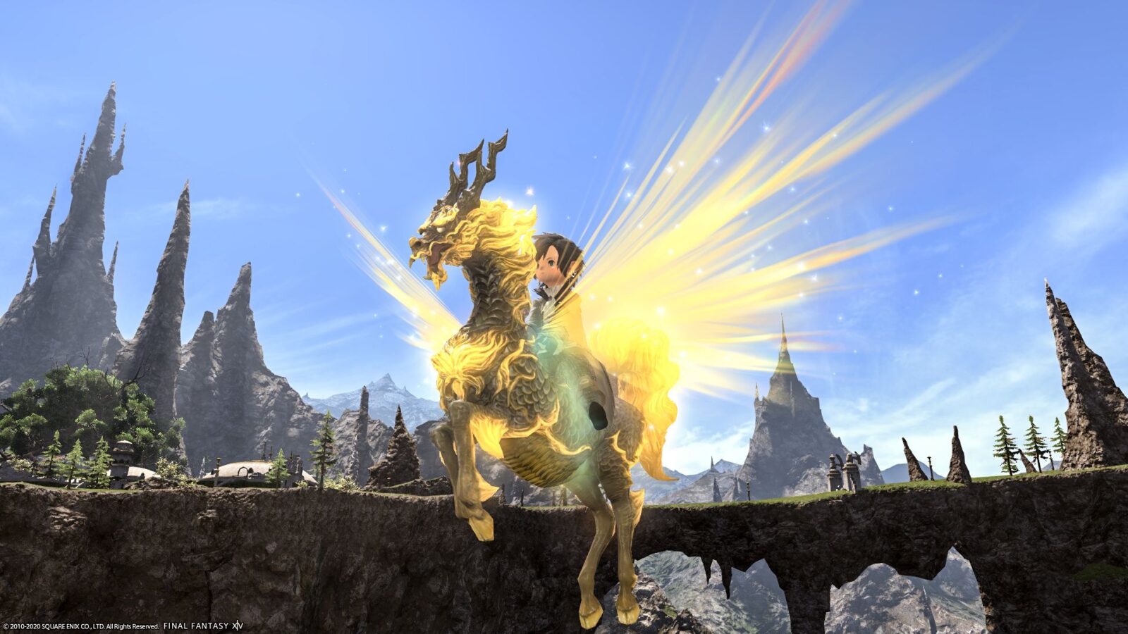 “Kirin” is a mount that you can get after completing “A Realm Reborn ...