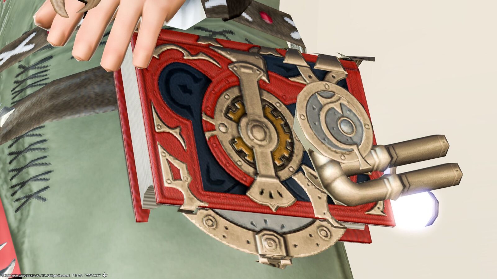 Scholar Anima Weapon 2nd Stage-Blue glowing magic book “Elements Awoken ...