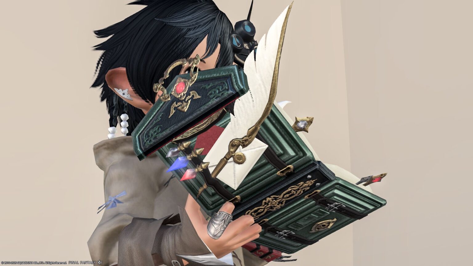 Scholar Anima Weapon Third Stage, Green Magic Book “Tetrabiblos ...