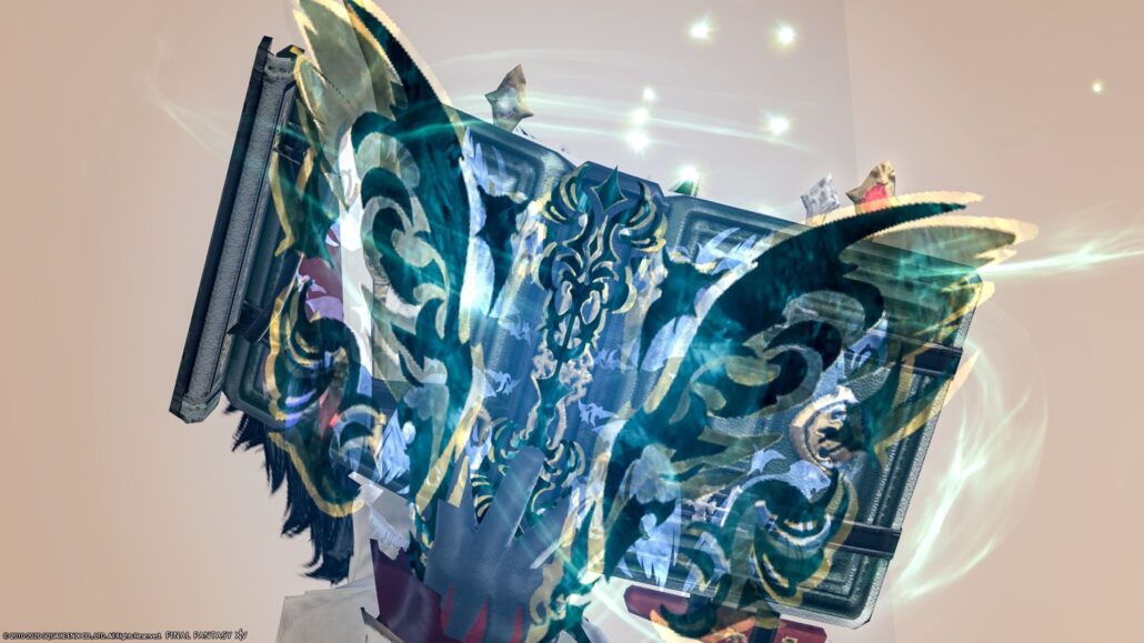 Scholar Anima Weapon 4th Stage: Glowing Green Magic Book ...