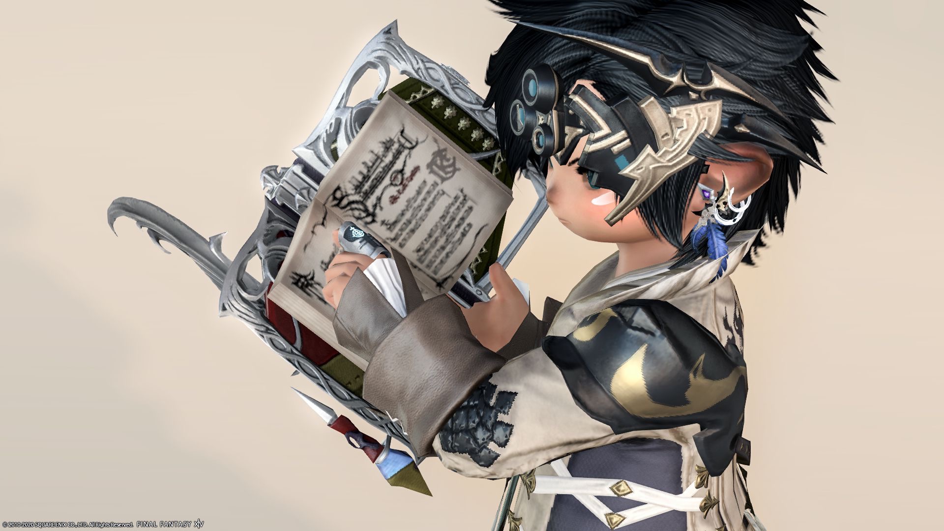 Scholar Eureka Weapon (EW) Form ③・Fashionable Metal Notebook “Elemental ...