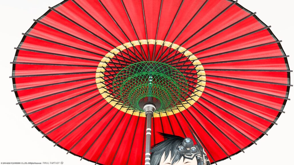 Red Japanese style umbrella “Vermilion Paper Parasol” | Norirow Note ...
